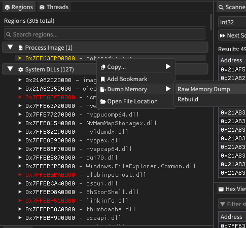 Regions - Memril Documentation