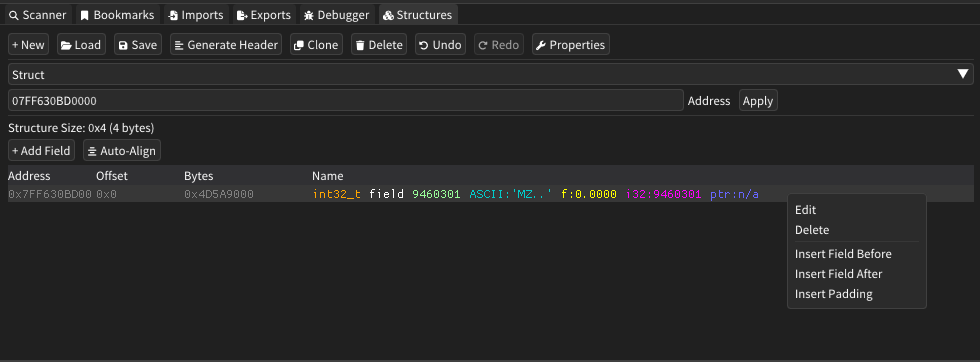 Structures - Memril Documentation